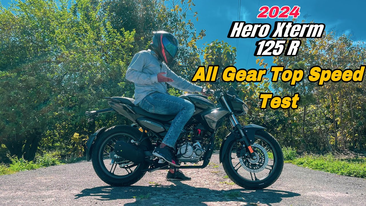 Hero Xtreme 125 r All Gear Top Speed Test Test In City || Better Than ...