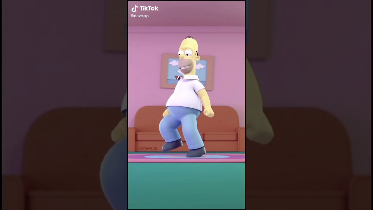 Homer dancing - YouTube