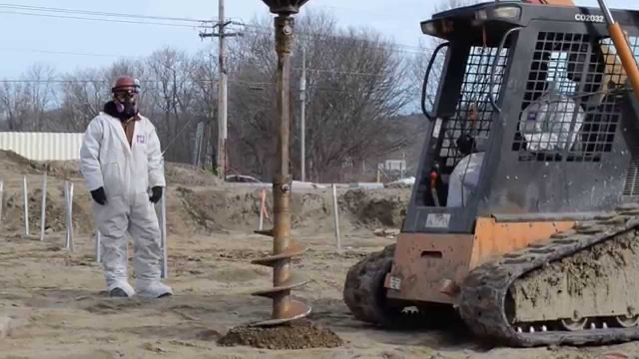 Foundation Stabilizers Inc. Rock Auger Core Drilling for Helical Piles ...