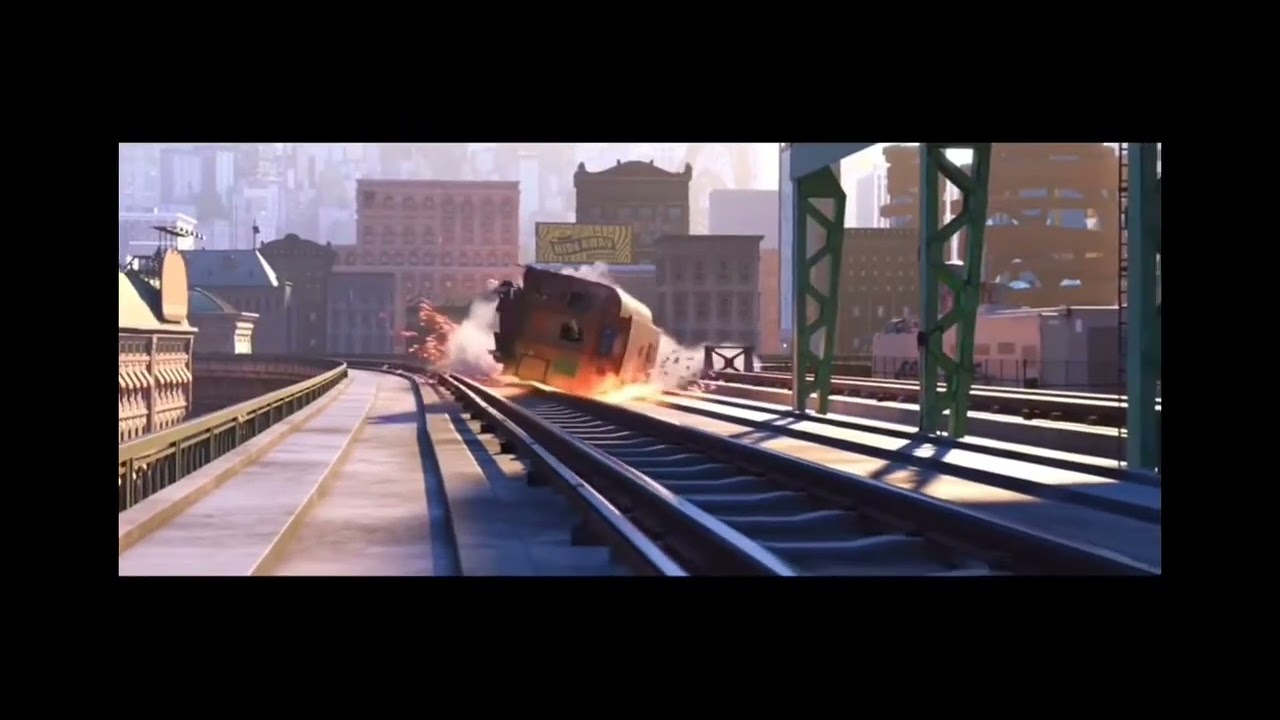 Zootopia: Train Crash - YouTube