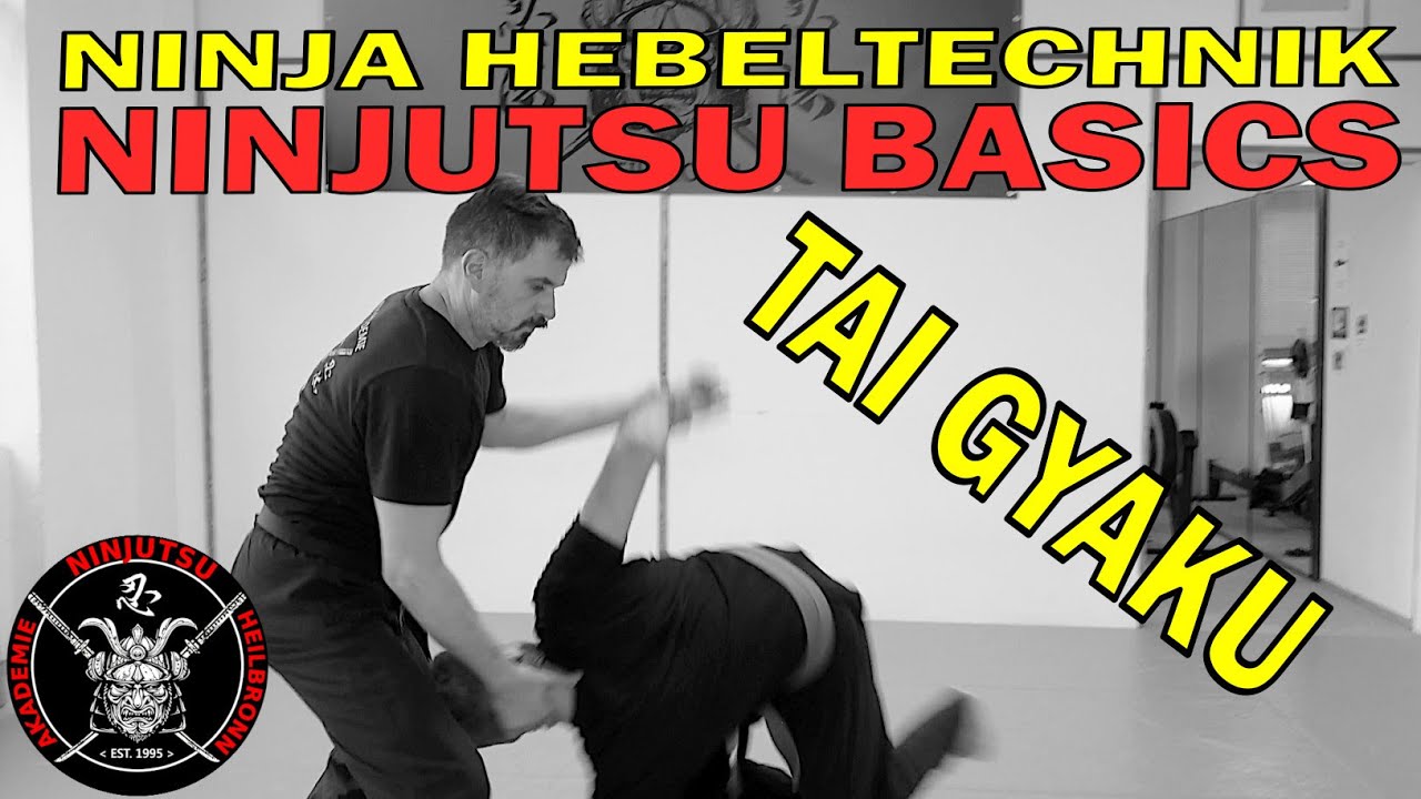 Ninja-Hebeltechnik Tai Gyaku, Ninjutsu Basics - YouTube
