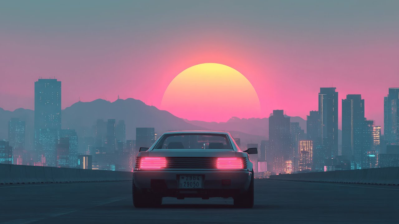 Retro Mirage – Dreamy 80s Synthwave for Relaxed Night Driving - YouTube