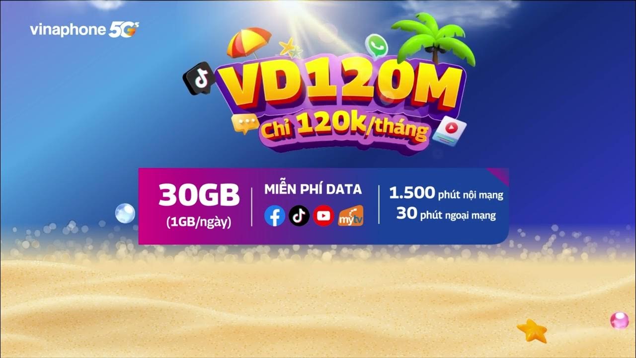 Gói cước VD120M của VinaPhone VNPT - YouTube