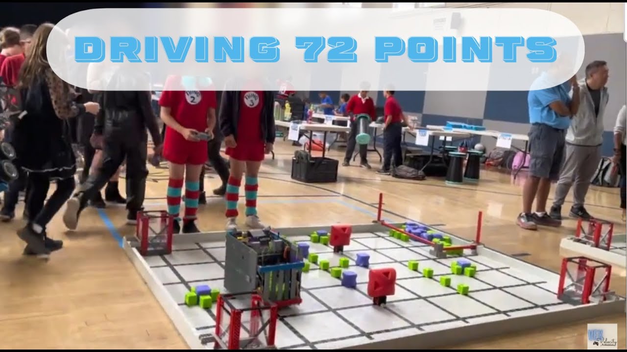 Vex IQ | Full Volume | Driving Skills 72 points 10/25/23 - YouTube