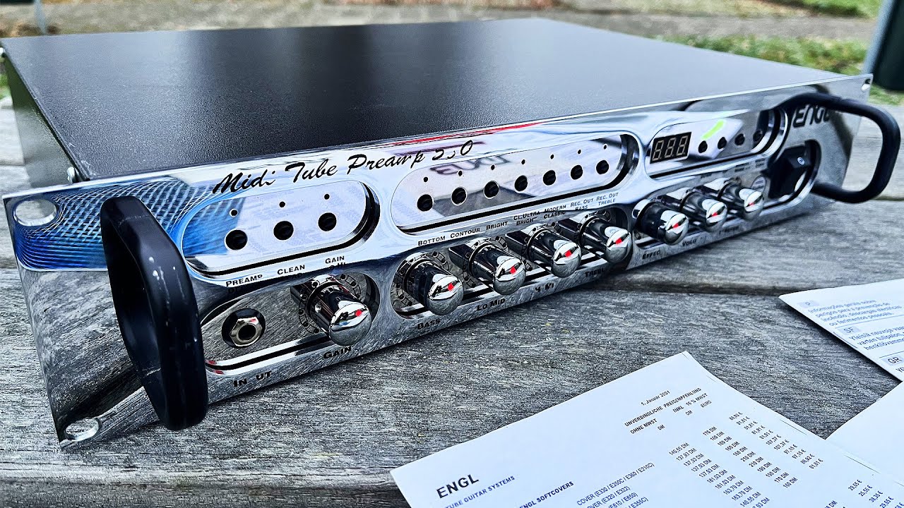 ENGL 580 MIDI Tube Preamp - Rare! :) - https://reverb.com/shop ...