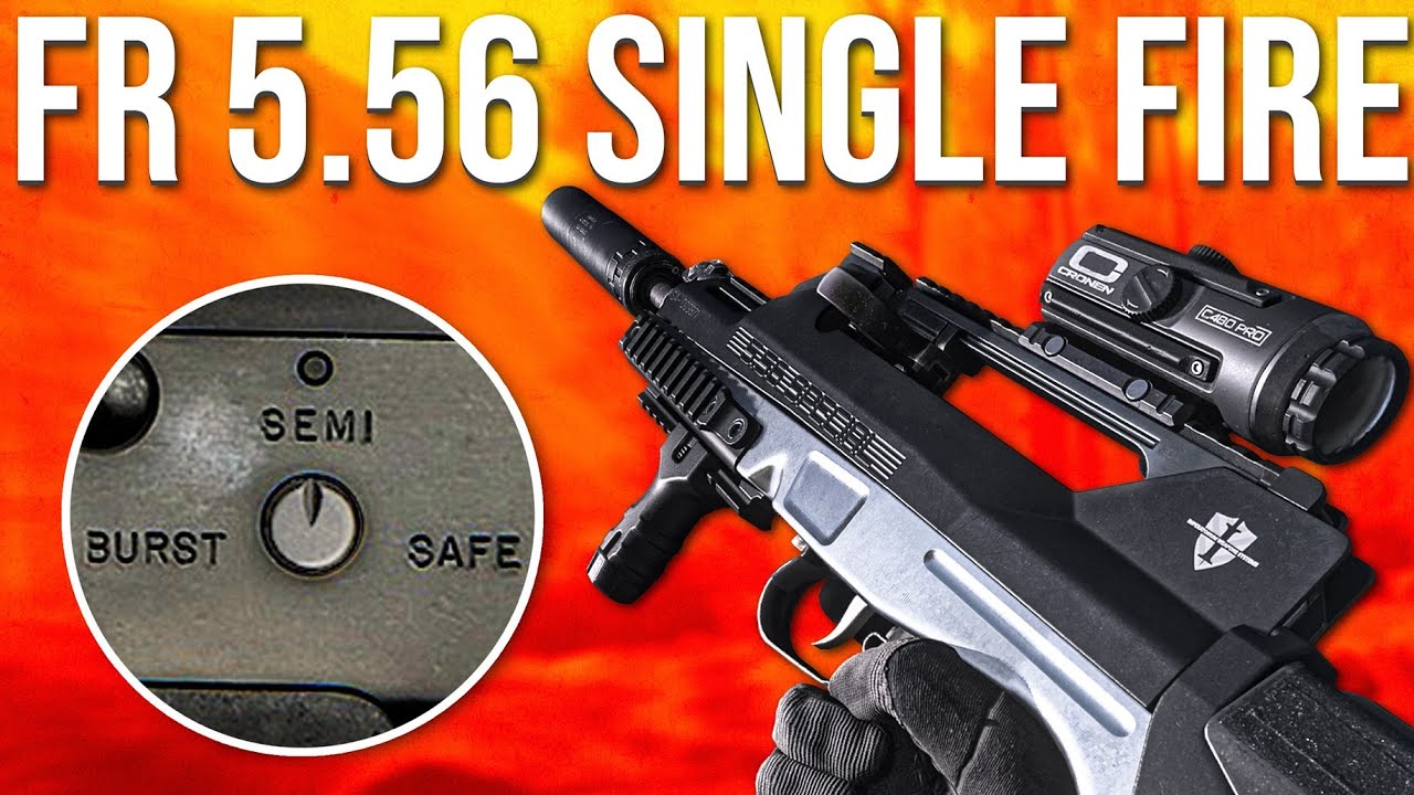 Testing the FR 5.56 Single Fire (Warzone In Depth) - YouTube