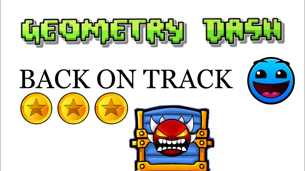 Geometry Dash (Back On Track) часть 2 - YouTube