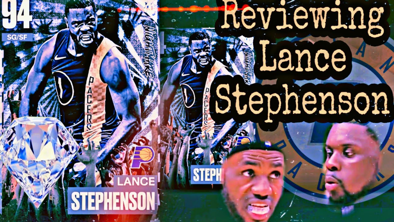 Reviewing the diamond Lance Stephenson card. - YouTube