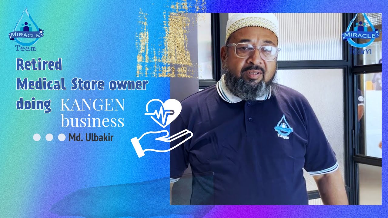 A medical store owner now doing Kangen - YouTube