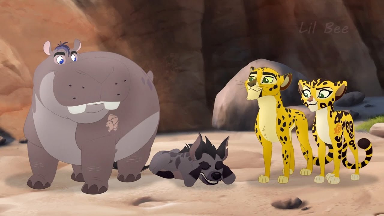 The Lion Guard: The Log Ride - Clip 1/2 - (Janja Scared of Lightning ...