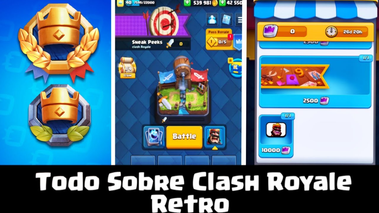 Llega Clash Royale Retro 💥 Nuevo modo De Juego Antiguo está de vuelta ...