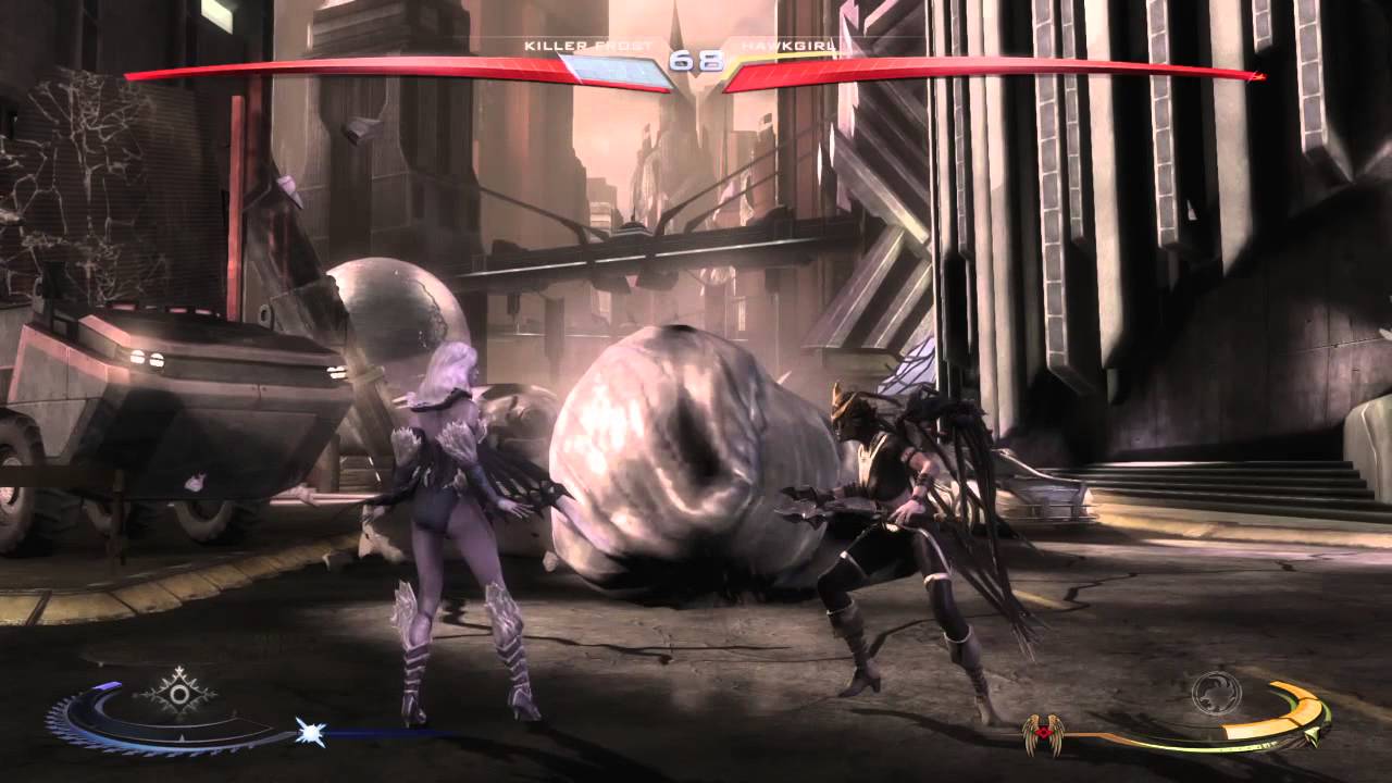 Injustice: Gods Among Us Ultimate Edition Killer Frost vs Hawkgirl ...