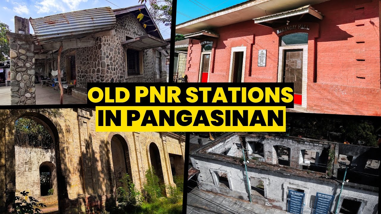 OLD PNR TRAIN STATIONS IN PANGASINAN | Full Exploration - YouTube