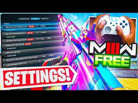 MODERN WARFARE 3 BEST SETTINGS TO USE RIGHT NOW! 🎮 (Modern Warfare 3 Best Controller Settings)