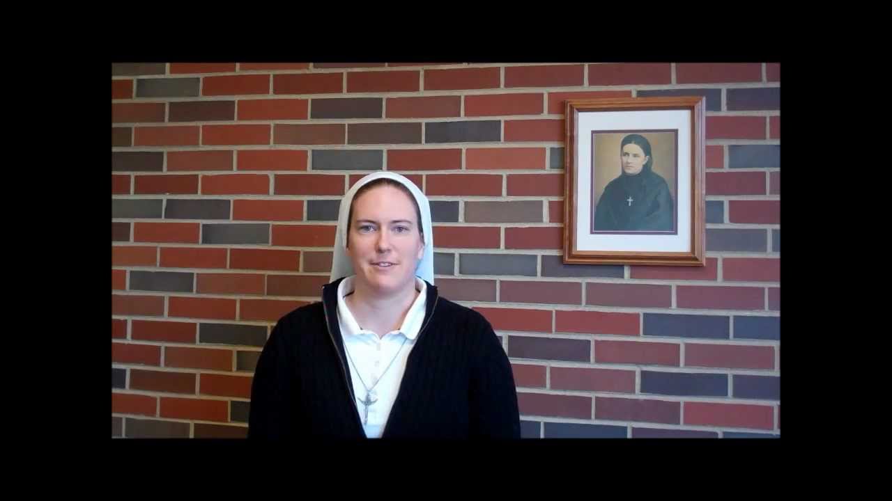 Sr. John Paul Bissonette, CSFN novice - YouTube