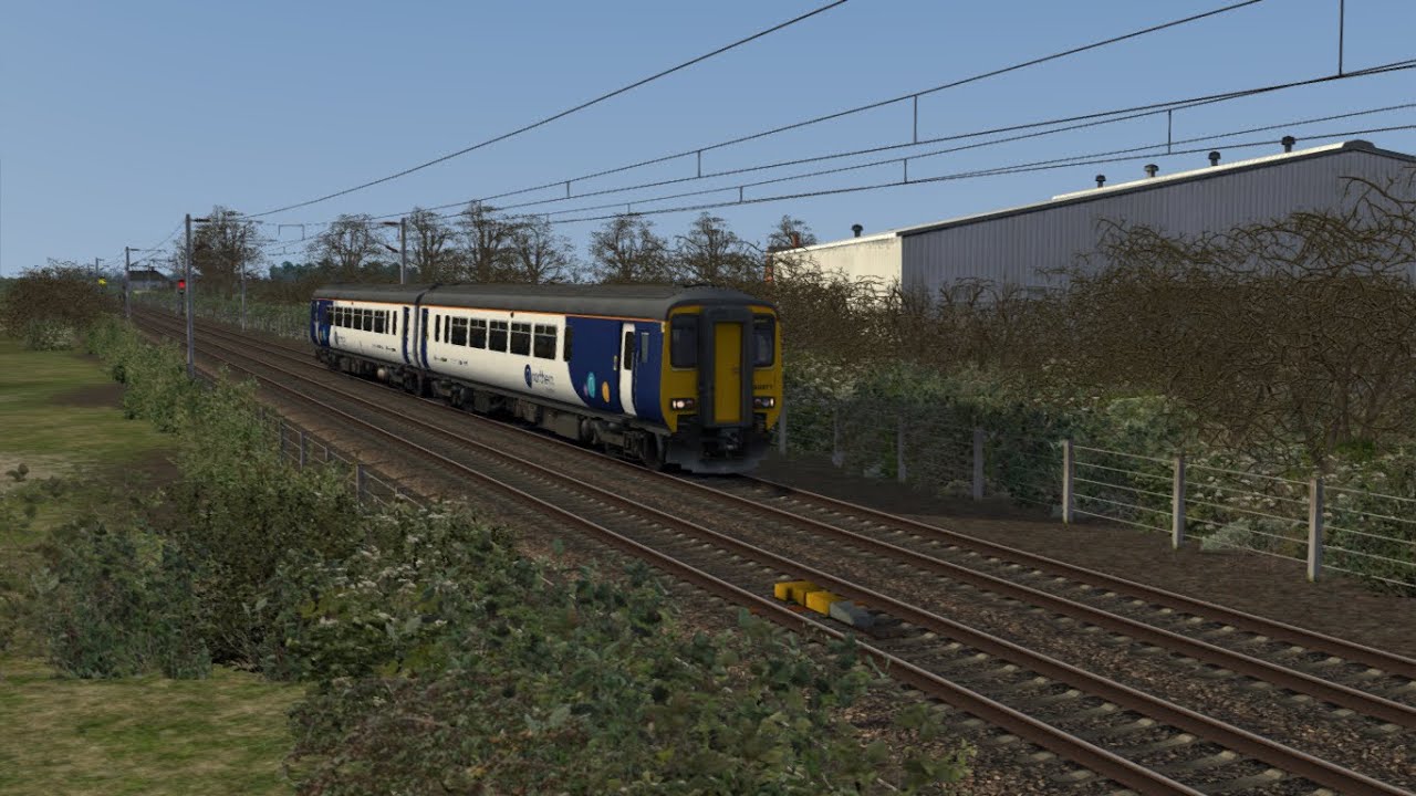 Train Simulator | AP Class 156 | 2A00 08:30 Newcastle - Morpeth - YouTube