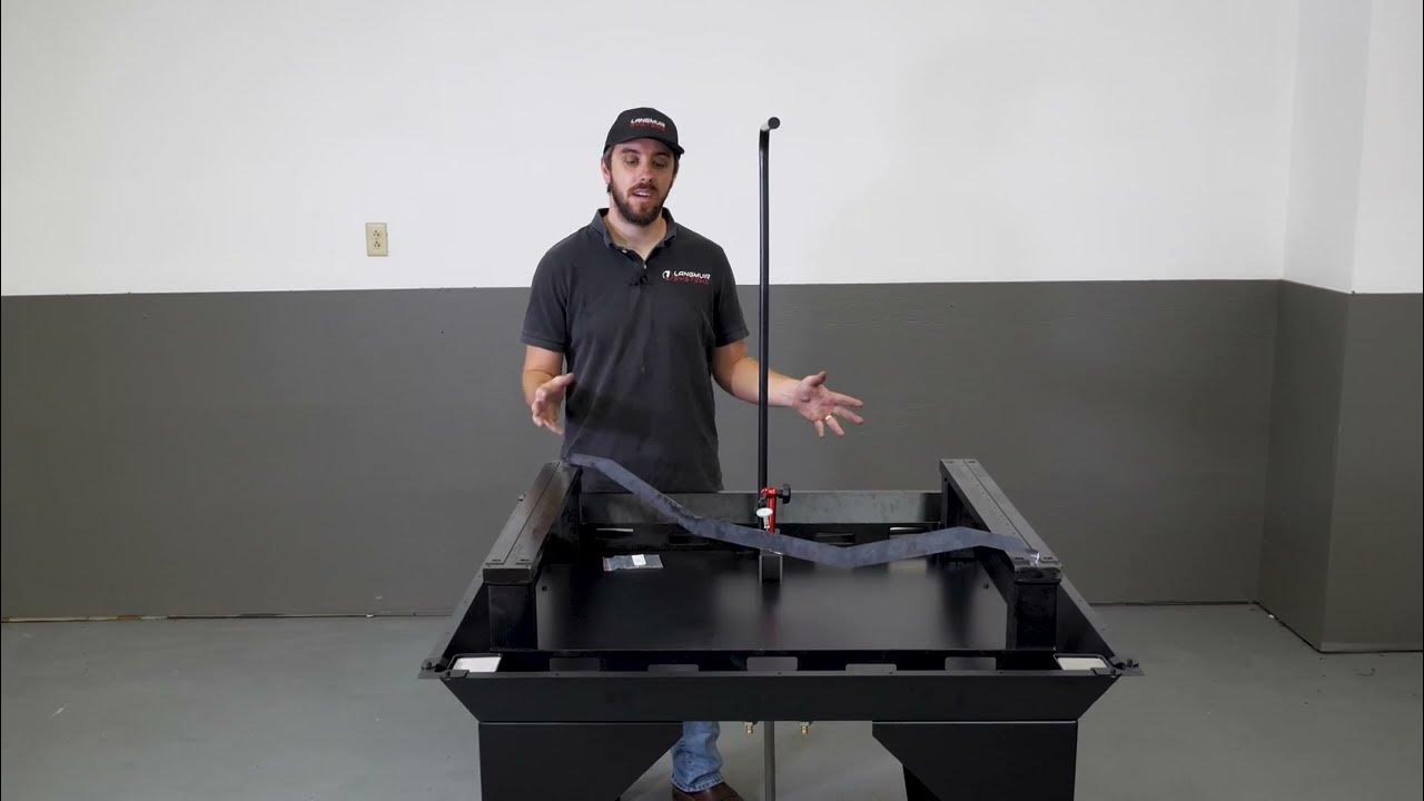 MR-1 CNC Mill Assembly Tutorial: Y-axis Rail Coarse Adjustment - YouTube