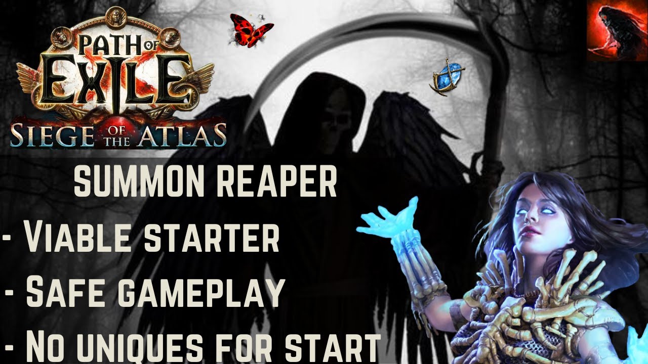 Path of Exile 3.19 - Summon Reaper build - Lake of Kalandra 3.19 - YouTube