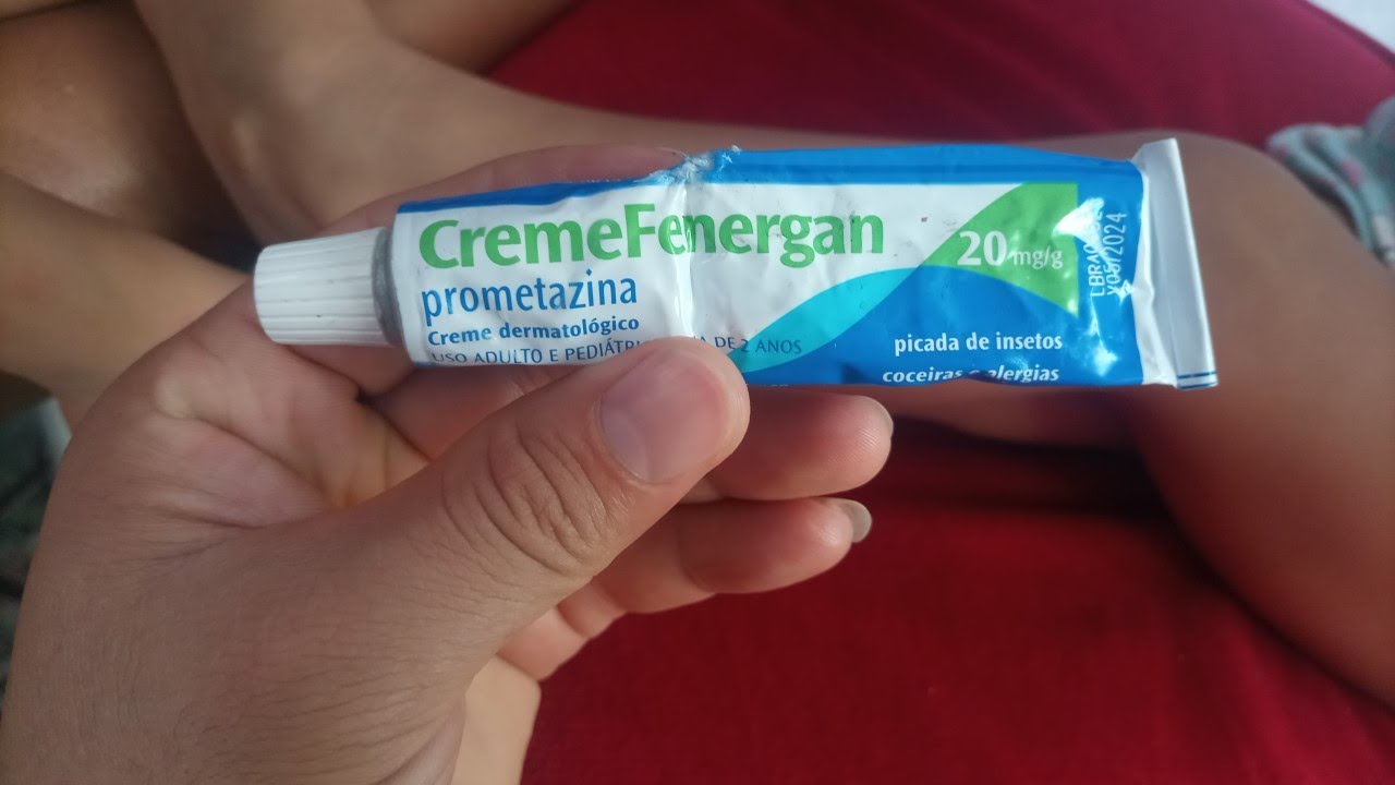 Creme Fenergan a melhor pomada para picada de mosquitos pernilongos e ...