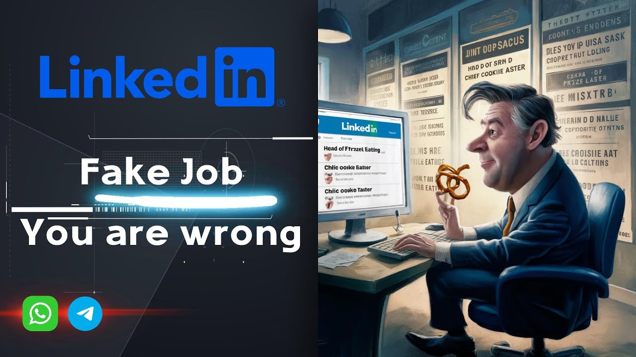 Fake job post on LinkedIn 2024 - YouTube