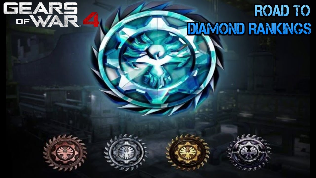Gears of War 4 Road to Diamond Rankings/ Elite Pack Opening - YouTube