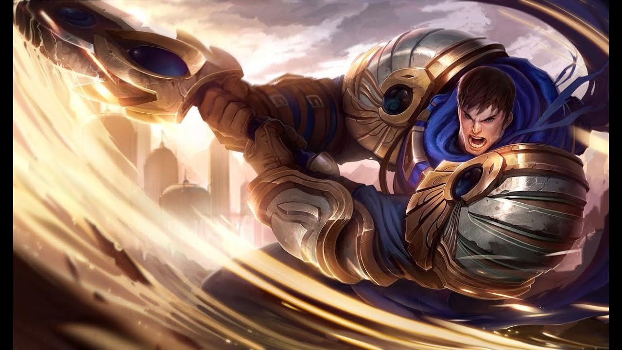 League of Legends *Garen* (top,mid,bot,jungle) - YouTube