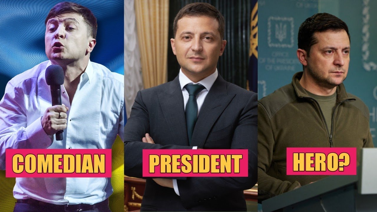 Volodymyr Zelensky || From comedy to president to Hero? - YouTube