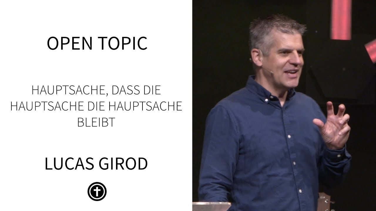 Hauptsache, dass die Hauptsache die Hauptsache bleibt - YouTube