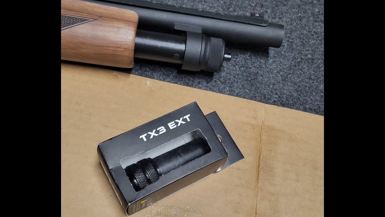 Installation of the TX3 Extension onto the TOKAREV TX3 Pump shotgun ...