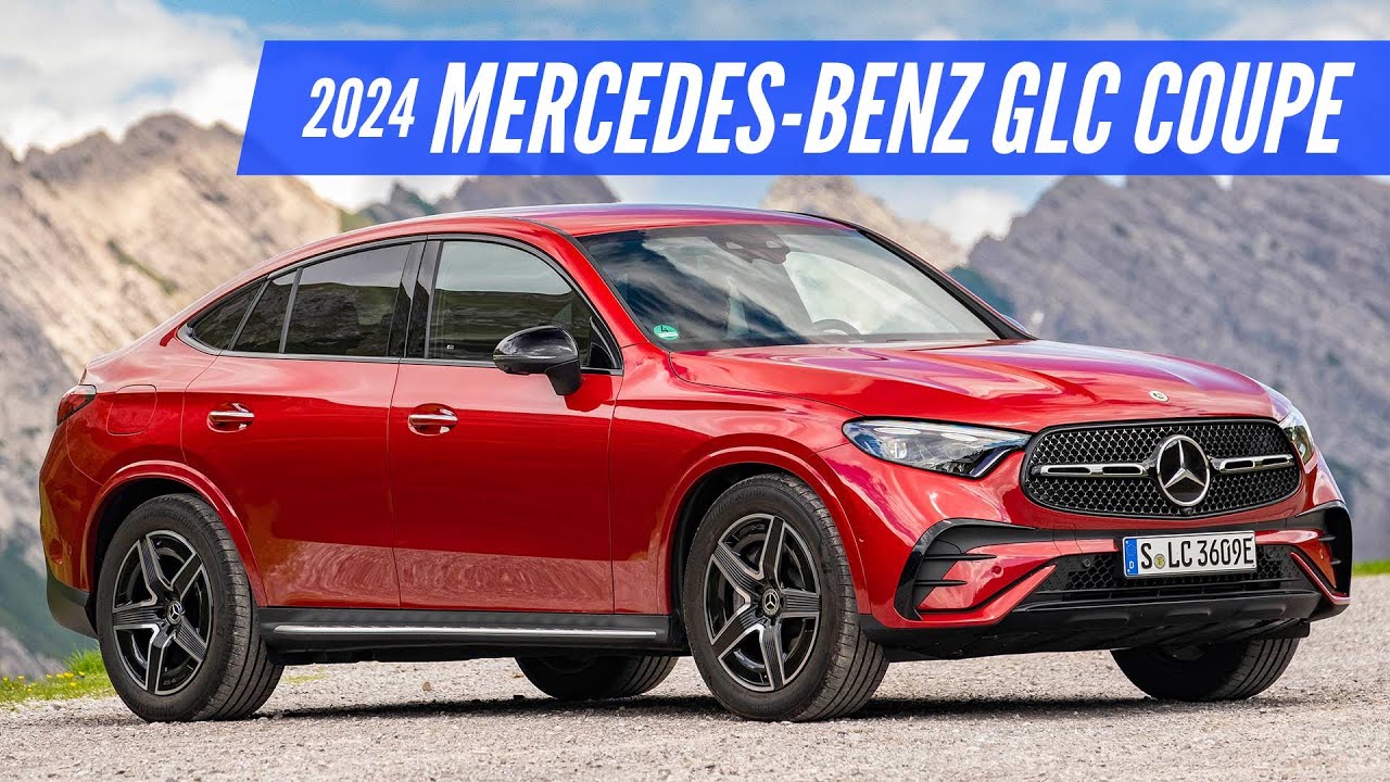 2024 Mercedes-Benz GLC Coupe 400e 4matic Patagonia Red | AUTOBICS - YouTube