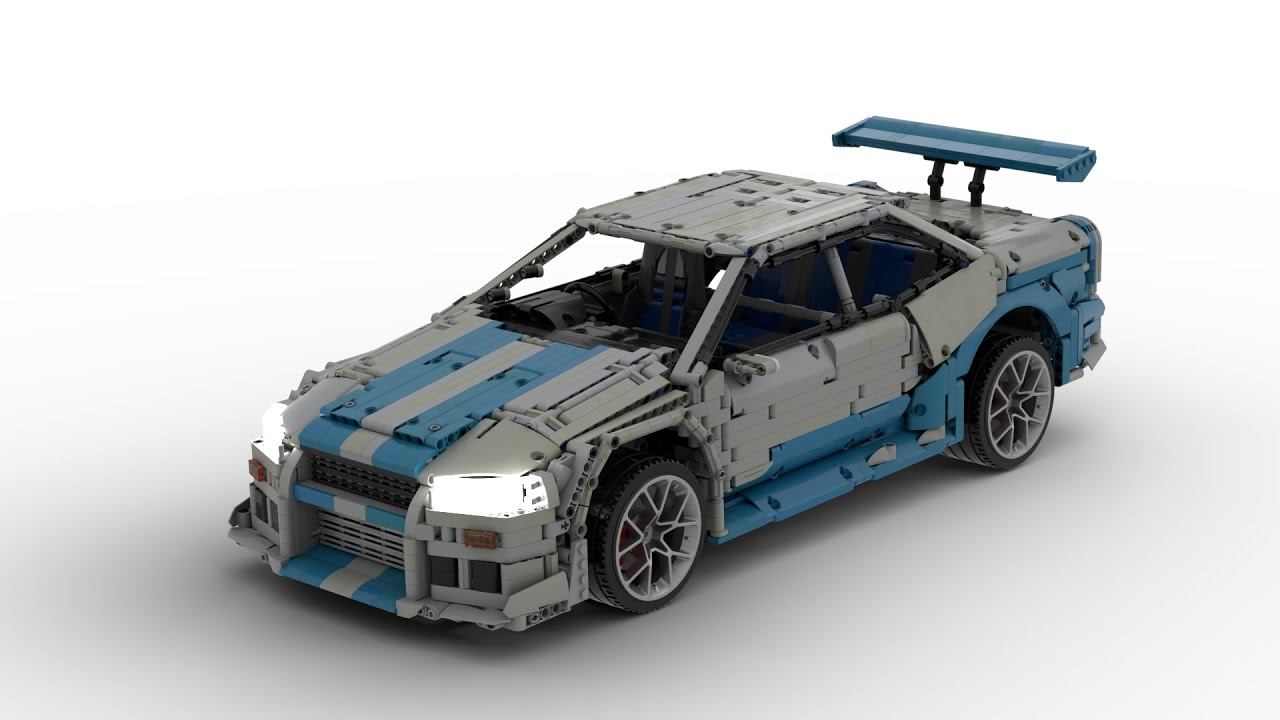 Lego Technic Racing Car Build(101) - YouTube