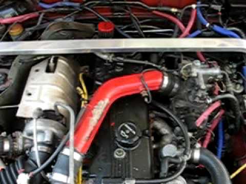 dodge conquest mitsubishi starion engine compartment modded for sale ...