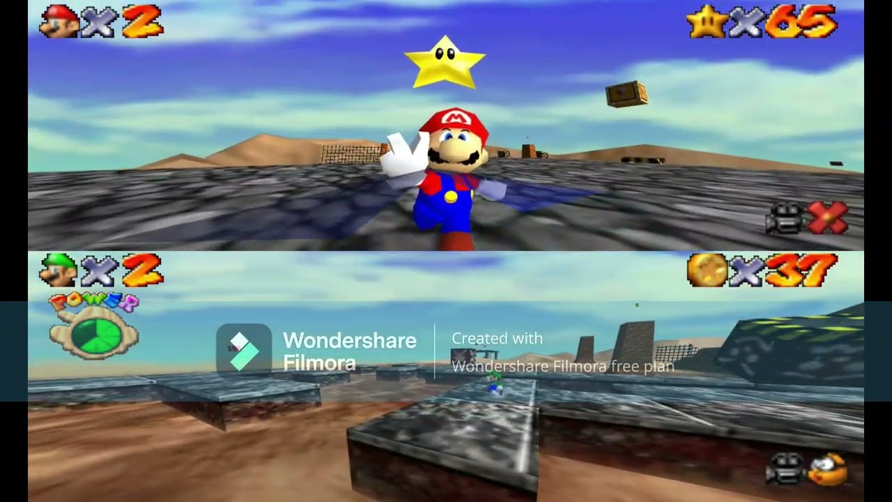 Shifting Sand Land | SM64 Multiplayer | all misions - YouTube