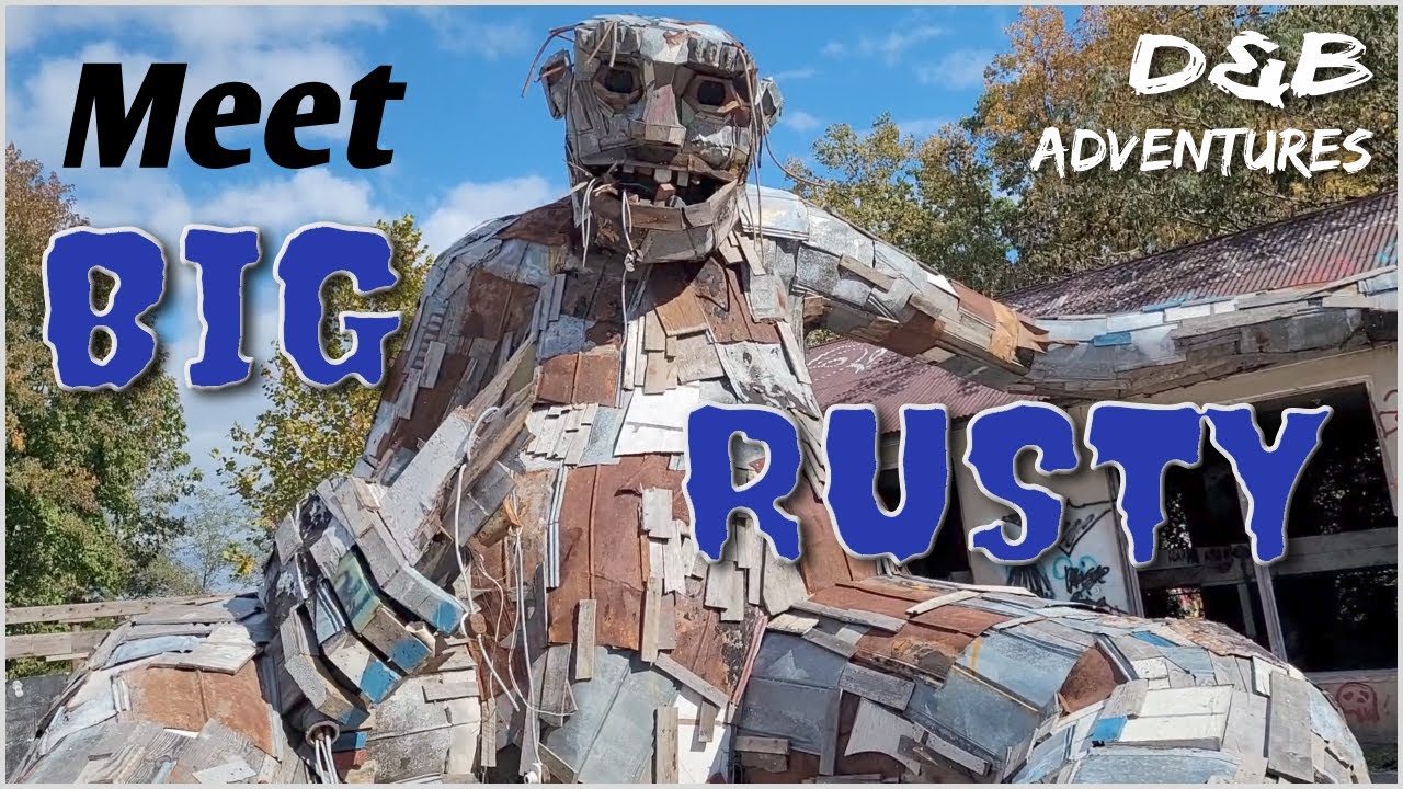 Meeting a giant garbage eating troll named Big Rusty - YouTube