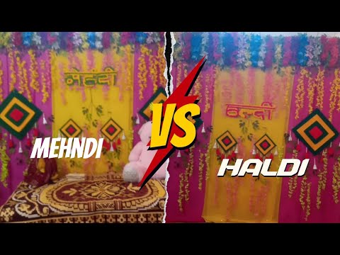 haldi decoration mehndi decoration yah decoration kite pila kapda Lily ...