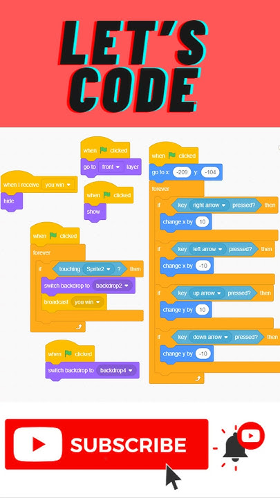 Simple Maze Game In Scratch Shorts Scratch Letscode Youtube