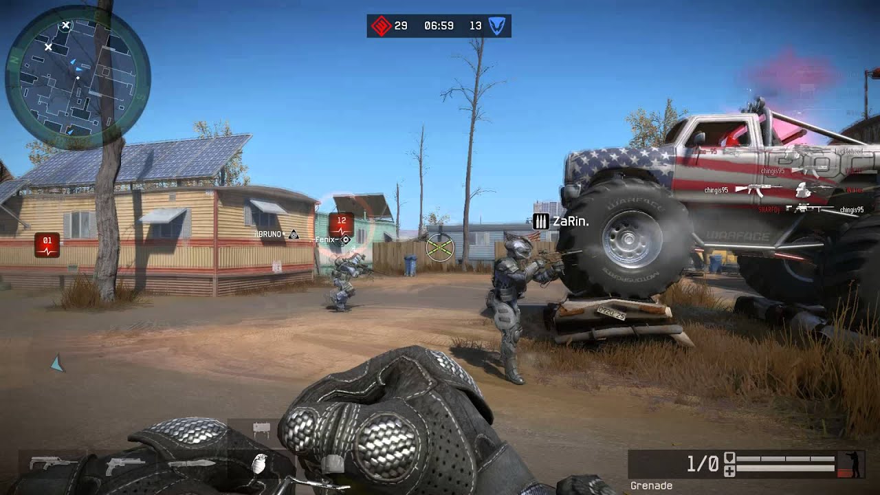 Warface Multiplayer | Team Deathmatch: Trailer Park - YouTube