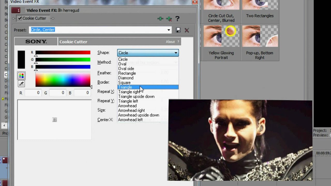 Sony Vegas Tutorial // Diagonal Slides - YouTube