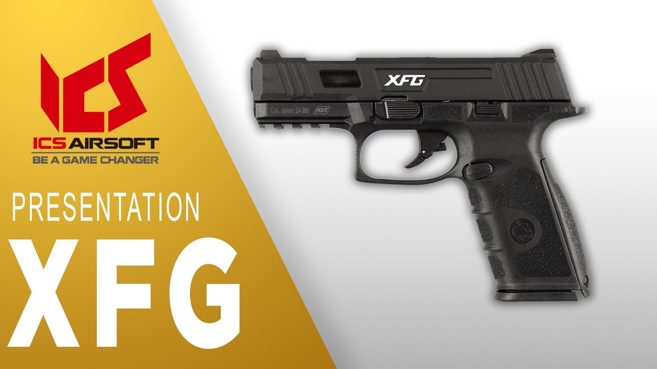 Présentation BLE XFG GAZ BLOWBACK ICS AIRSOFT - YouTube