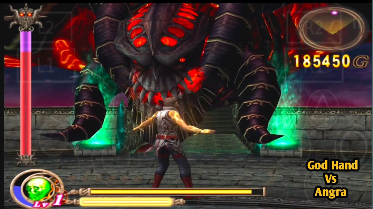 God Hand Vs Angra//androidgameplay//#hardgamplay #godhandgameplay - YouTube