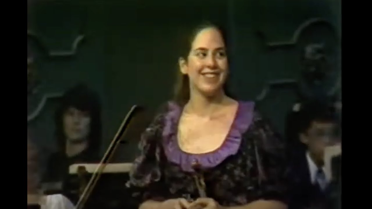 A Love Story 💕 Violinist Dylana Jenson & Conductor David Lockington ...