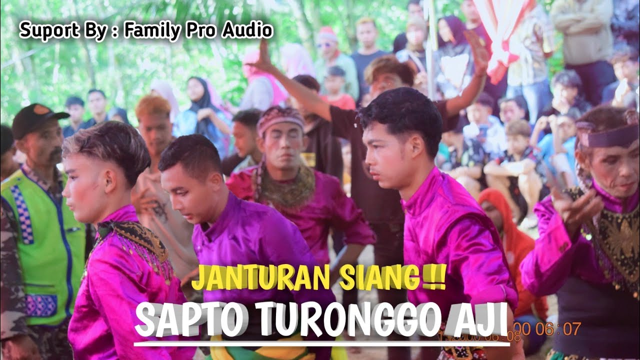 JANTURAN !! Live Siang SAPTO TURONGGO AJI Ebeg Argosari - YouTube