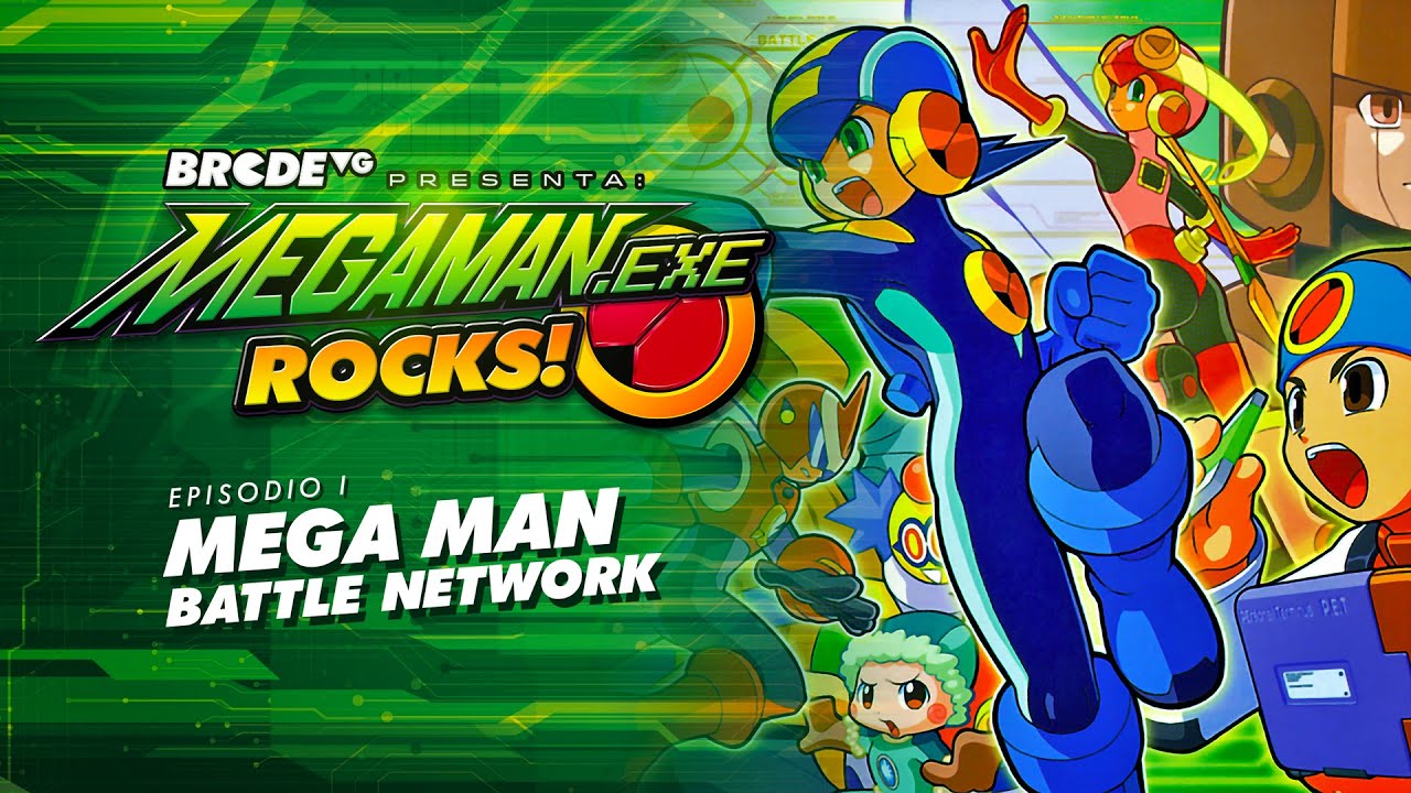 MEGAMAN BATTLE NETWORK - MegaMan.EXE Rocks! - YouTube
