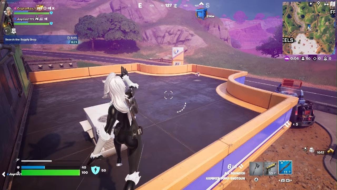 Fortnite with Jayden playing Fortnitemares first win of the update too ...