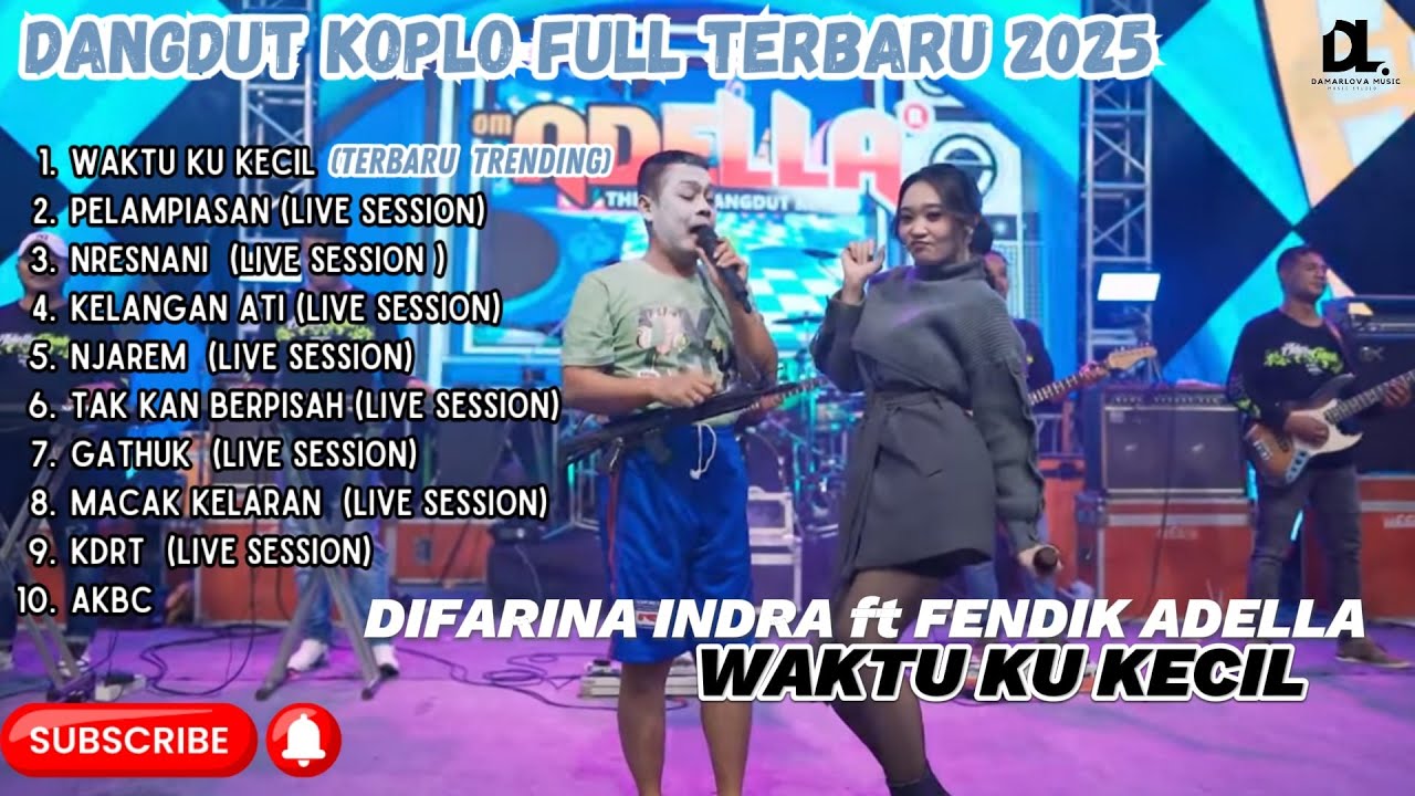 WAKTU KU KECIL - DIFARINA INDRA ft FENDIK ADELLA TERBARU FULL ALBUM ...