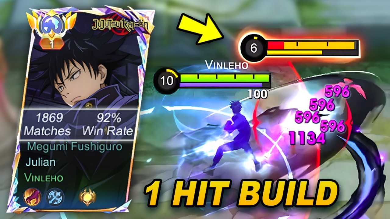TOP 1 GLOBAL JULIAN 1 HIT BUILD (must try) 🔥 | JULIAN GAMEPLAY ( New ...