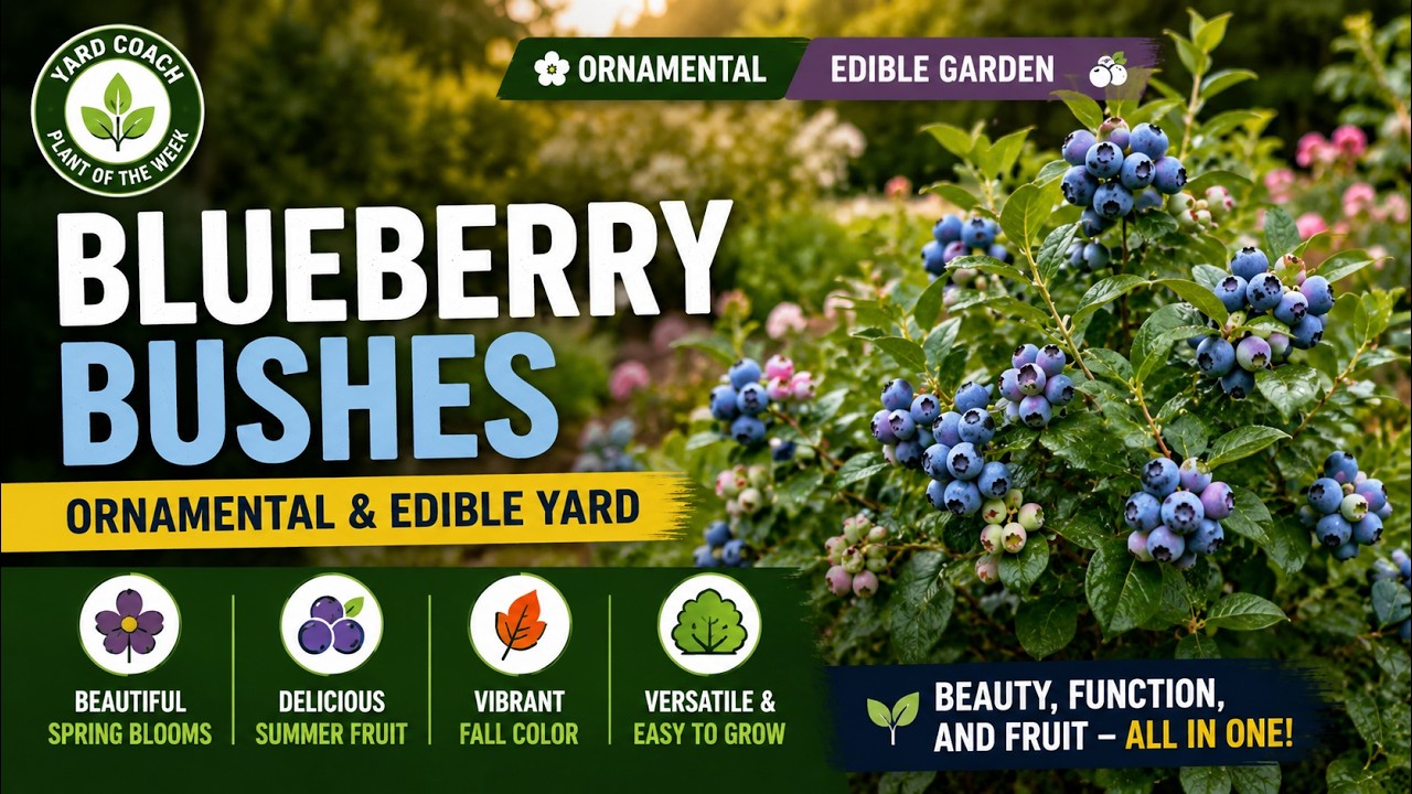 Blueberry Bushes for Landscaping AND Food | Ornamental & Edible Yard ...