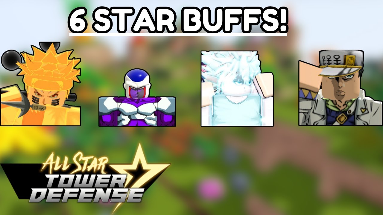 [ASTD] Naruto 6 Buff, Killua 6 Buff, Jotaro 6 Buff & Cooler 5 Showcase ...