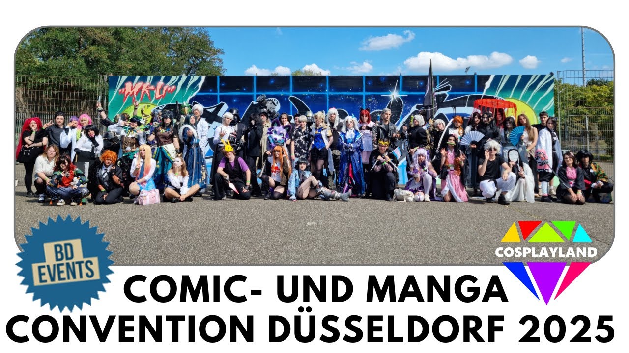 🎭 CMC Düsseldorf Das große Cosplay-Event 🌟 - YouTube
