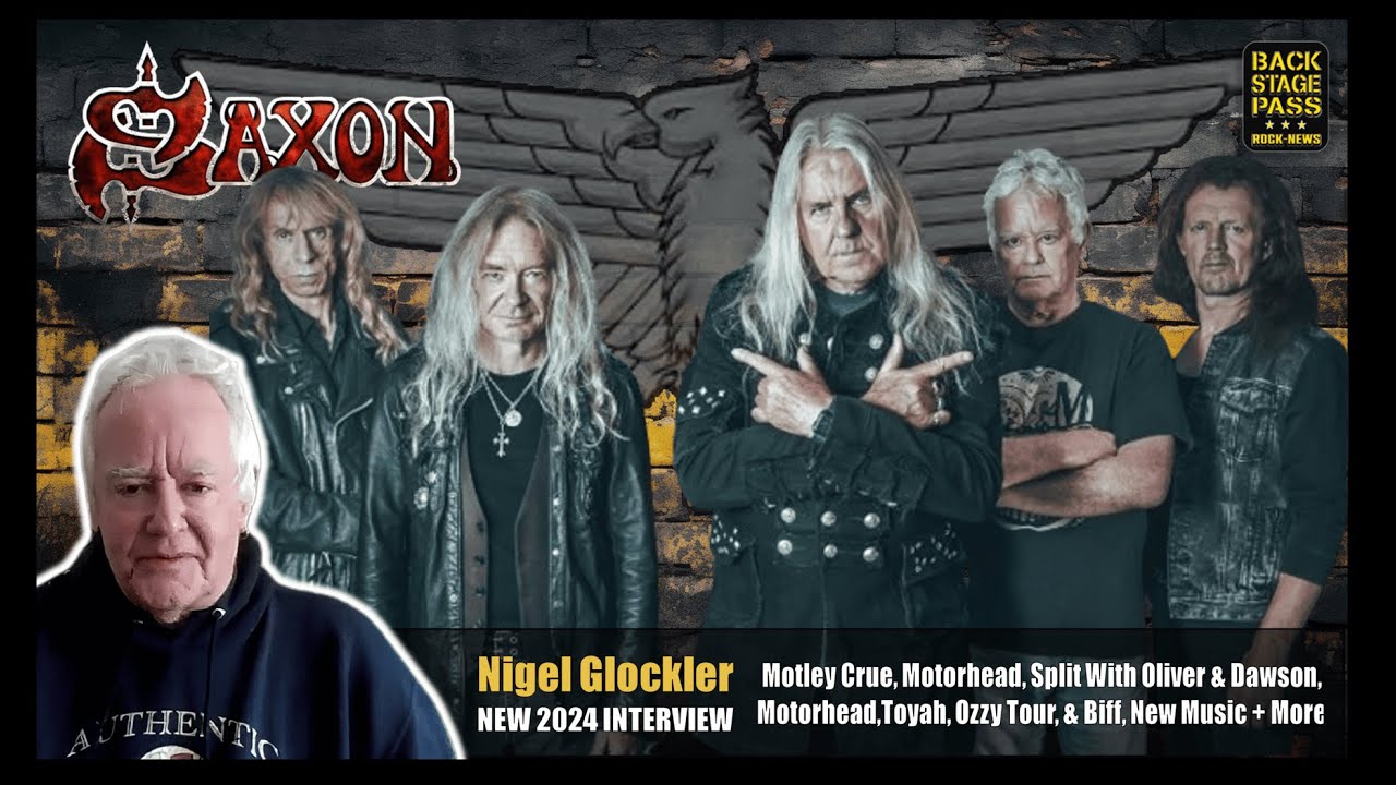 SAXON's Nigel Glockler: From PUNCHING Contests with NIKKI SIXX, To WILD ...